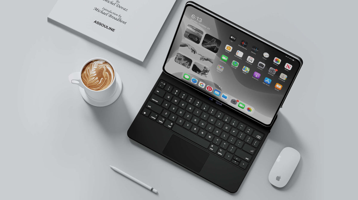 Best iPad Pro Magnetic Floating Keyboard Case