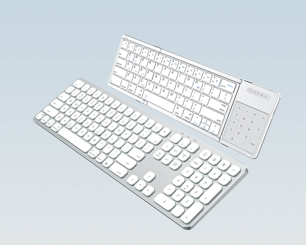 Foldable Keyboard for iPad: Wireless | Bluetooth | Travel Keyboard